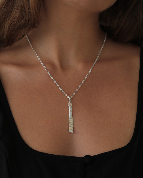 Diana Porter etched sibyl pendants